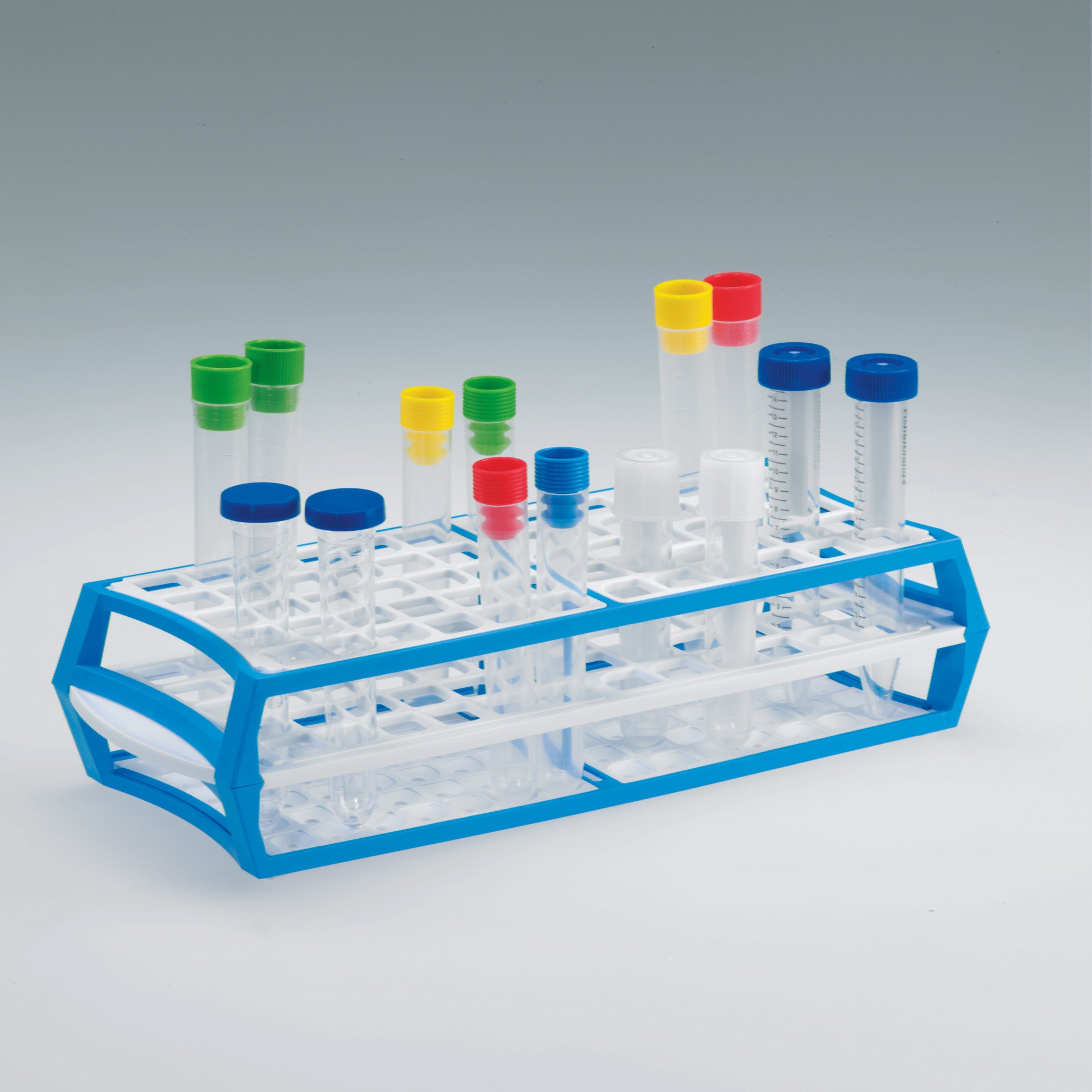 Rack for laboratory tubes, plastic tube rack, rack for tubes